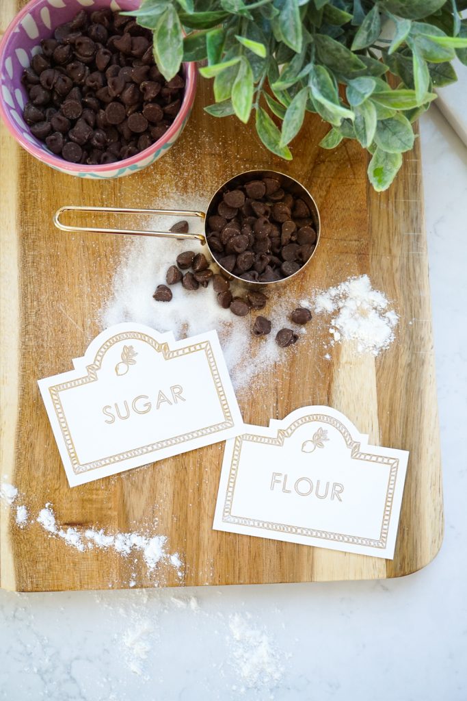 Foil Quill Pen DIY Labels | Rebecca Propes Design & DIY